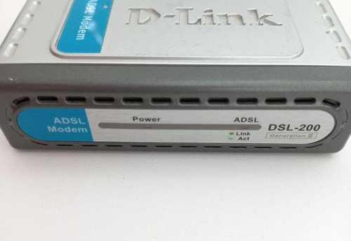 Продаю модем adsl modem D-Link