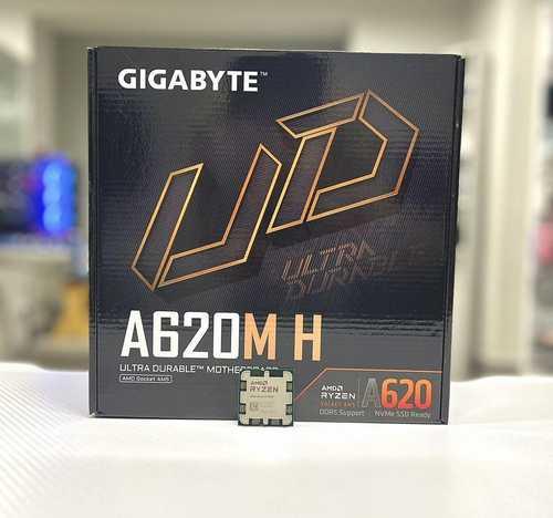 Комплект Ryzen 5 7500f/Gigabyte A620M H