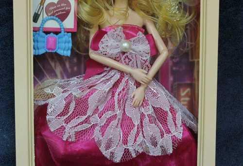 Кукла барби в платье розовом