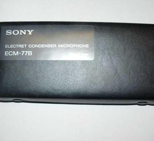 Микрофон петличный Sony ECM-77B