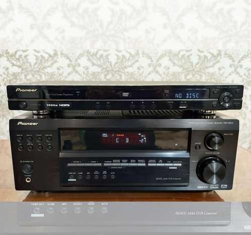 Ресивер Pioneer VSX-D514   DVD DV-420V