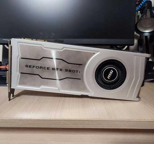 Неисправная MSI GTX 980 TI 6Gb