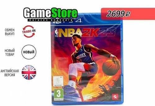NBA 2K23 Английская версия PS4 Новый