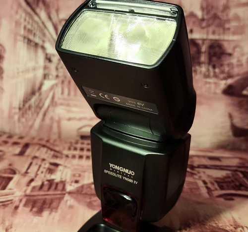 Вспышка yongnuo yn 560 iv
