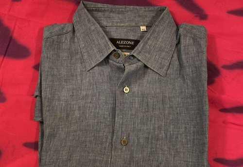 Рубашка мужская лен хлопок XL импорт
