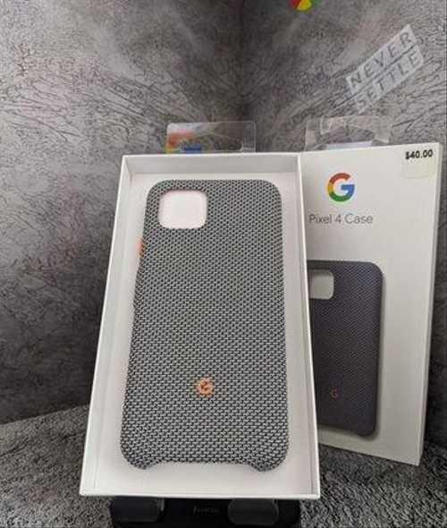Google Pixel 4, fabric case,sorta-smokey,новый