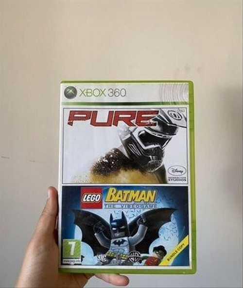 Игры на xbox 360 pure/lego batman лицензия