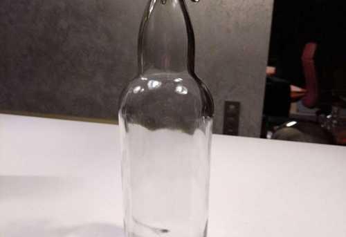 Бутылка стеклянная, с бугельным замком, 1л. (12шт)