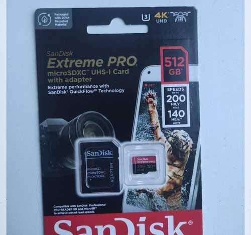 Sandisk extreme pro 512