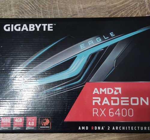 Видеокарта AMD radeon rx 6400 от Gigabyte