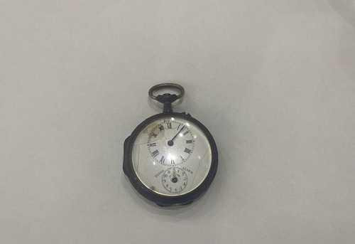 Карманные часы-будильник Brevet начала 20 века