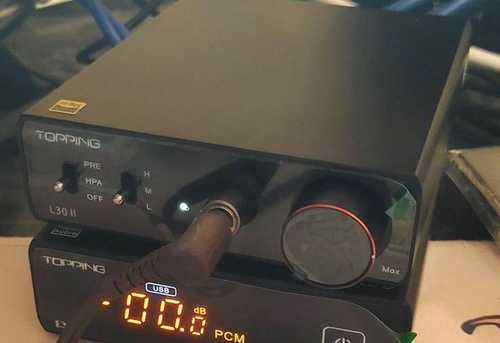 Аудио стак Topping L30 II + E30 Lite