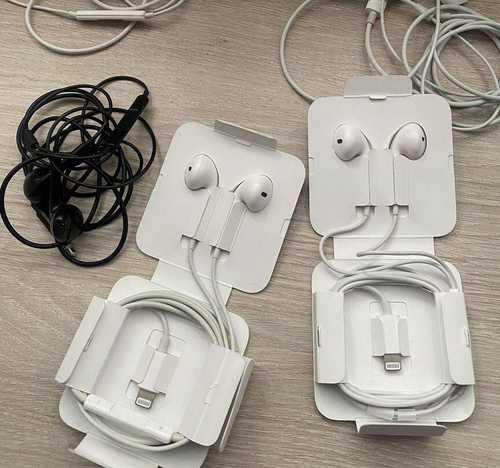 Наушники apple earpods lightning из комплекта