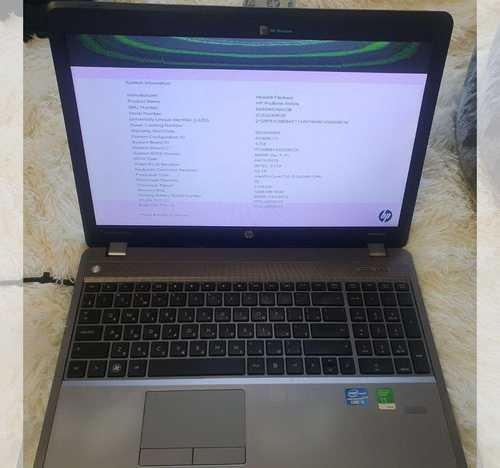 Ноутбук hp probook 4540s