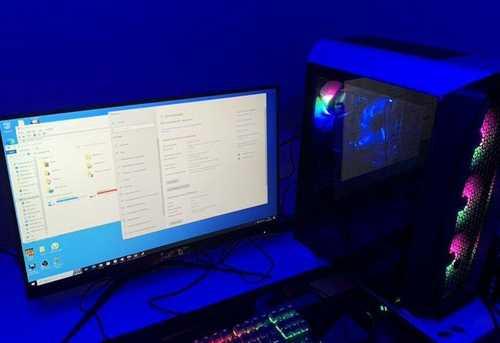Игровой компьютер с монитором 170гц