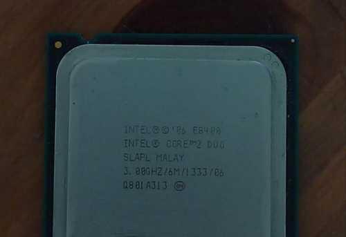 Процессор Intel core 2 E8400