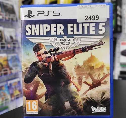 Sniper elite 5 ps5