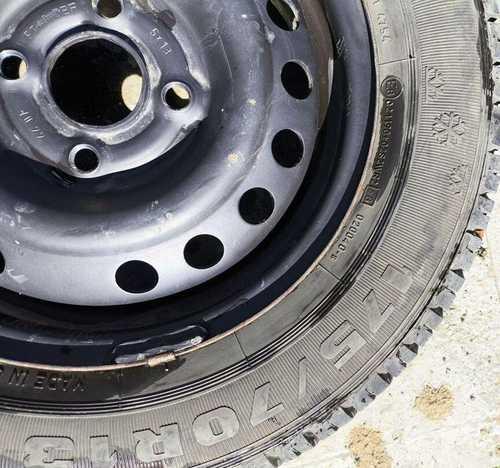 Комплект колес на зиму 175/70 r13