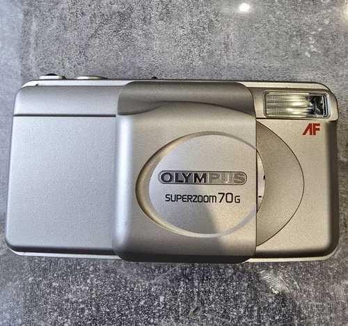 Пленочный фотоаппарат olympus superzoom 70g