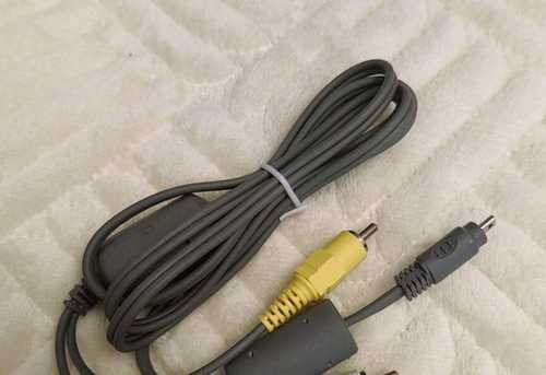 Кабель Micro USB, штекер к 2 RCA AV