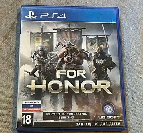 For Honor ps4 диск