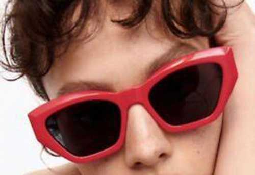 Солнцезащитные очки Zara, красный, М