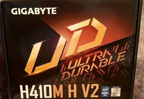 Материнская плата Gigabyte H410M H V2 новая