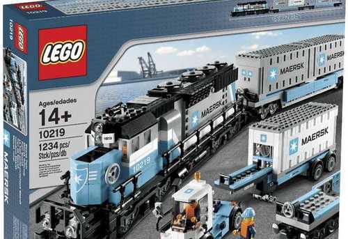 Lego 10219 - Товарный поезд Maersk