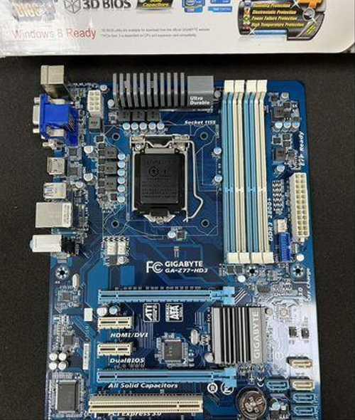 Материнская плата GA-Z77-HD3 / LGA1155