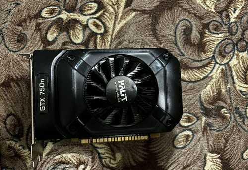 Видеокарта Palit GTX750Ti StormX OC 2G