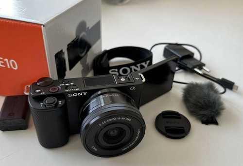 Sony ZV-E10 Kit 16-50mm f/3.5-5.6 Black