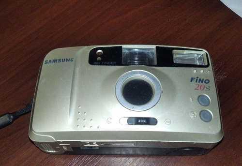 Плёночный фотоаппарат Samsung Fino 20s