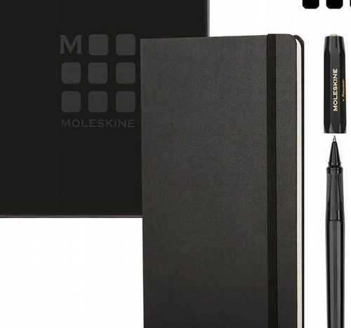 Блокнот Moleskine с ручкой-роллером Kaweco в подар