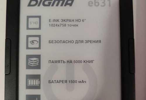 Электронная книга Digma e631