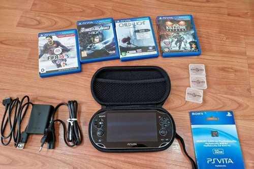 Sony PS Vita PCH-1006 + игры
