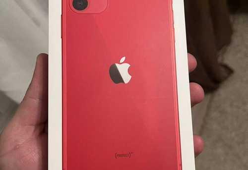 Коробка от iPhone 11 (128 Gb, red)