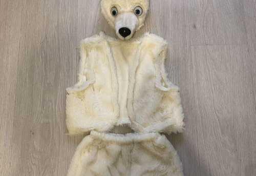 Новогодний костюм белый медведь