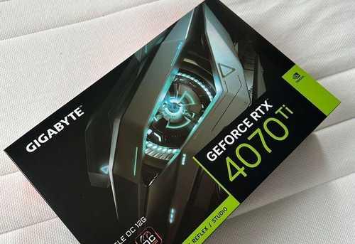 Видеокарта RTX 4070 ti gigabyte eagle OC 12gb