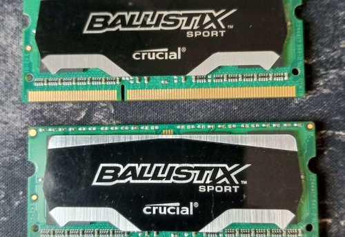 Оперативная память Crucial Ballistix Sport