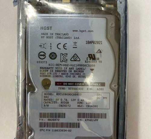 Жесткий диск 0B26072 EMC VNX 900GB 10K SAS