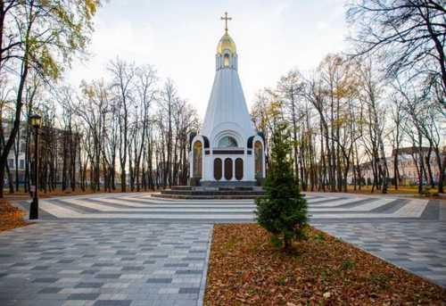 Тротуарная Плитка Старый Город Гранит Серый