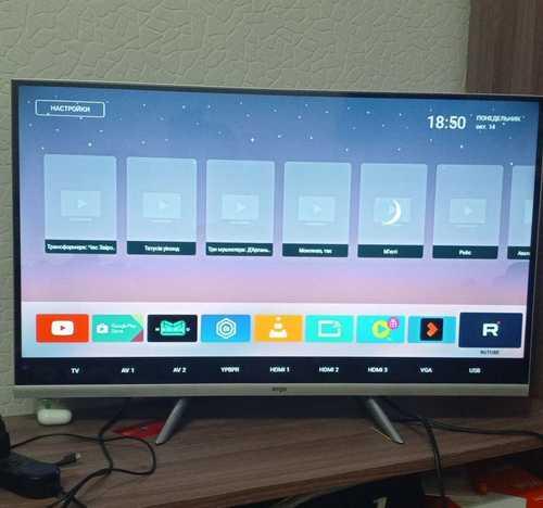 Телевизор SMART tv и андроид 32 дюйма