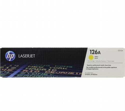 Лазерный картридж Hewlett Packard CE312A (HP 126A)
