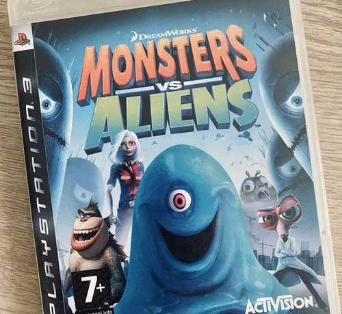 Игра monsters vs aliens ps3