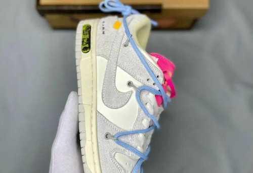 Кроссовки Nike dunk low off white