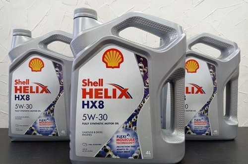 Моторное масло Shell HX8 оригинальное