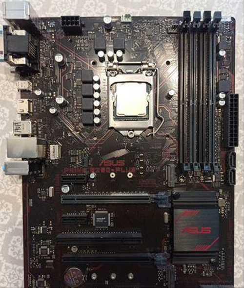 Материнская плата asus prime B250-plus,socket 1151