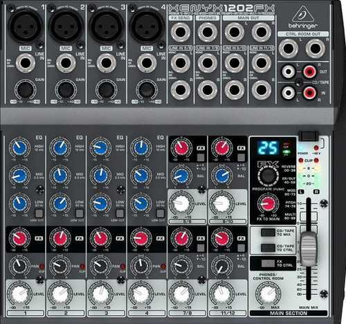 Микшерный пульт Behringer Xenyx 1202FX