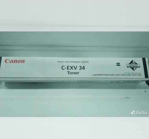 Картридж Canon C-EXV 34 оригинальный