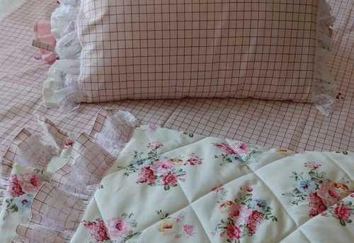 Детское постельное белье с одеялом ручной работы